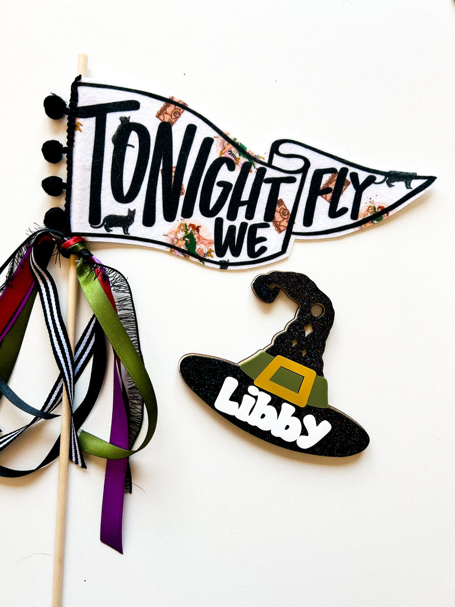 Witches Hat Deluxe Tag – Goldie Letter Co