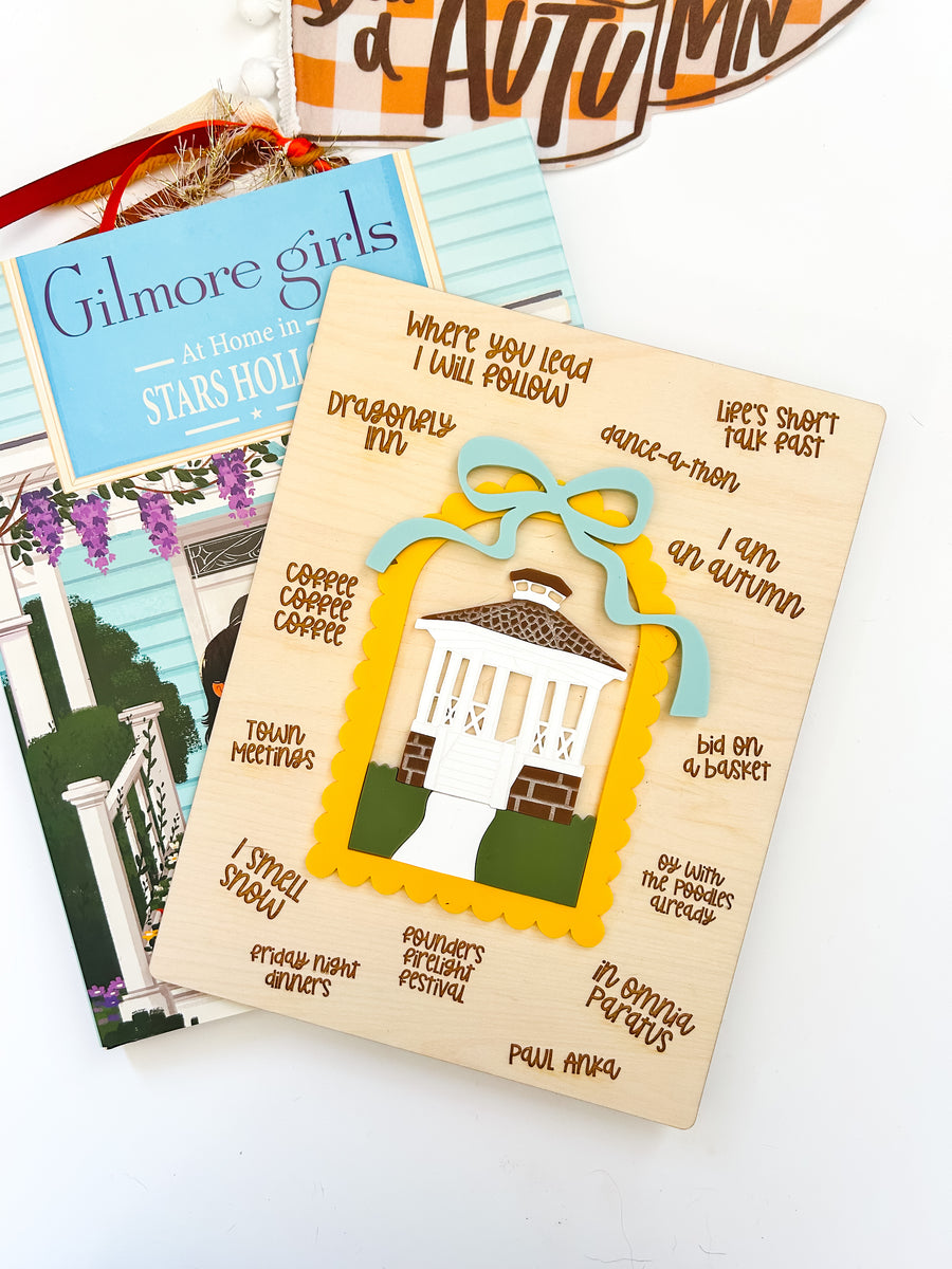 Gazebo Shelfie Sign – Goldie Letter Co