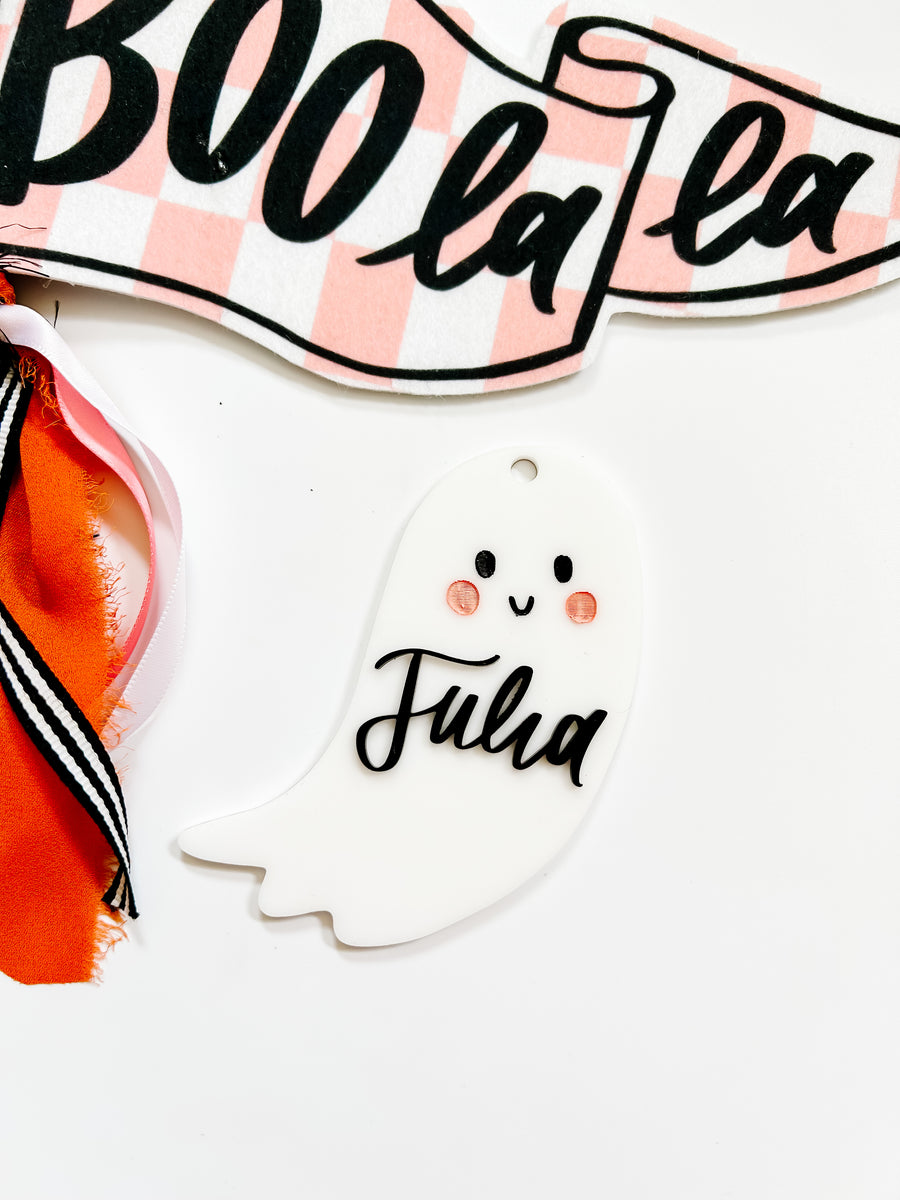 Ghost Name Tag – Goldie Letter Co