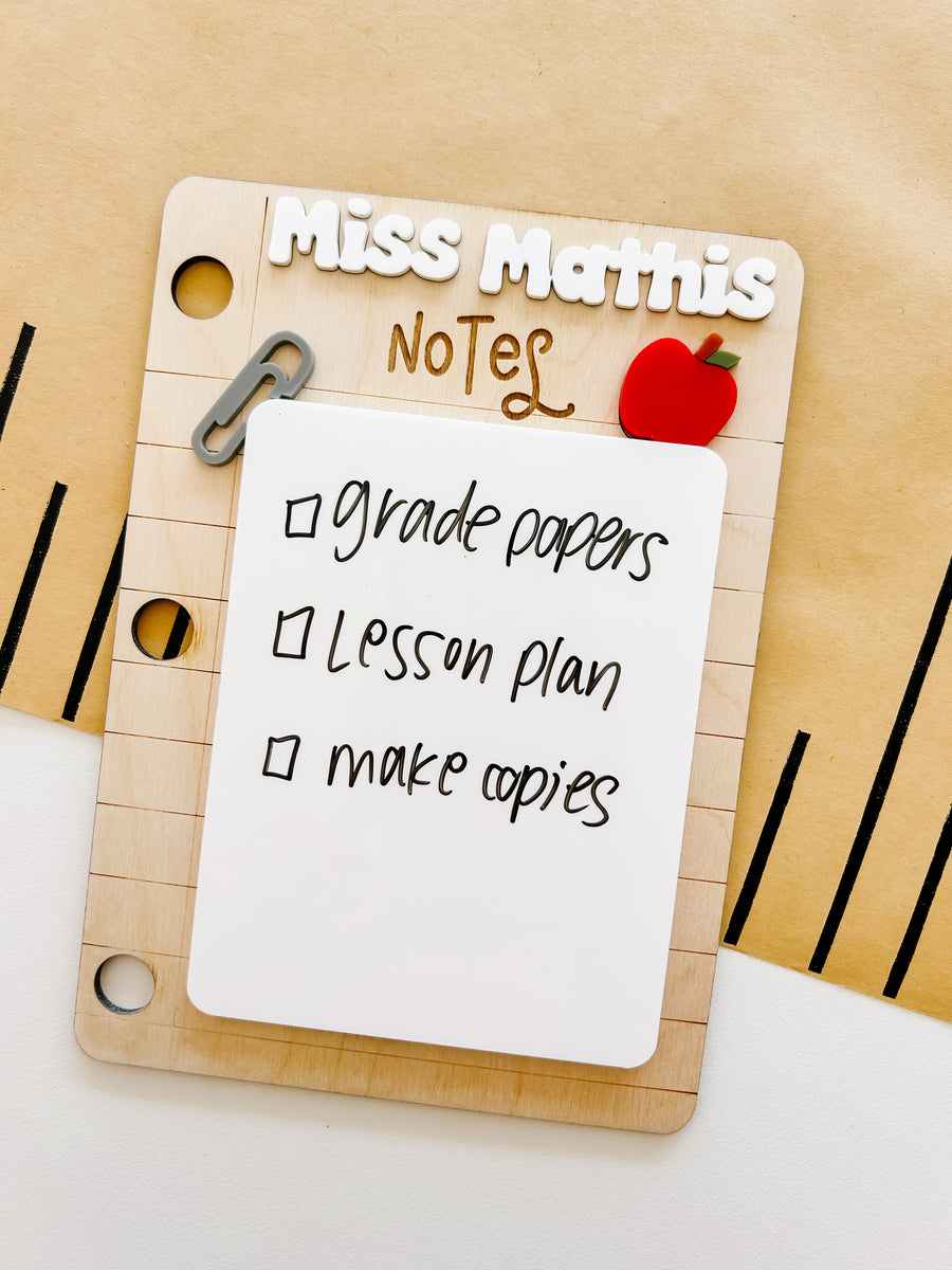 Dry Erase Post It Note – Goldie Letter Co