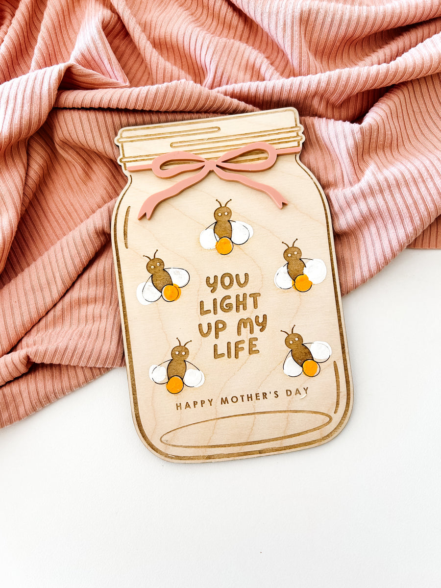Firefly Fingerpaint Card – Goldie Letter Co