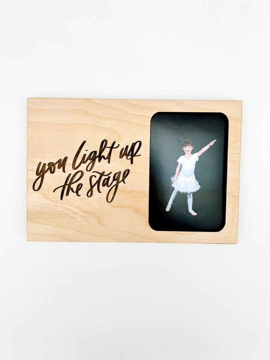 Dance Recital Picture Frame – Goldie Letter Co