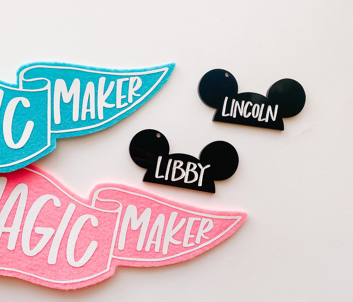 Mouse Hat Name Tag – Goldie Letter Co